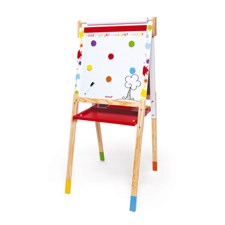 Tableau réversible scratch ⅠⅠ Janod ⅠⅠ Cailloux Bleus